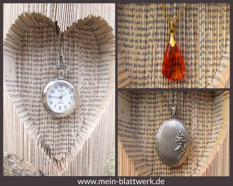 DIY Uhren-Aufbewahrung - Schmuck präsentieren - mein-blattwerk
